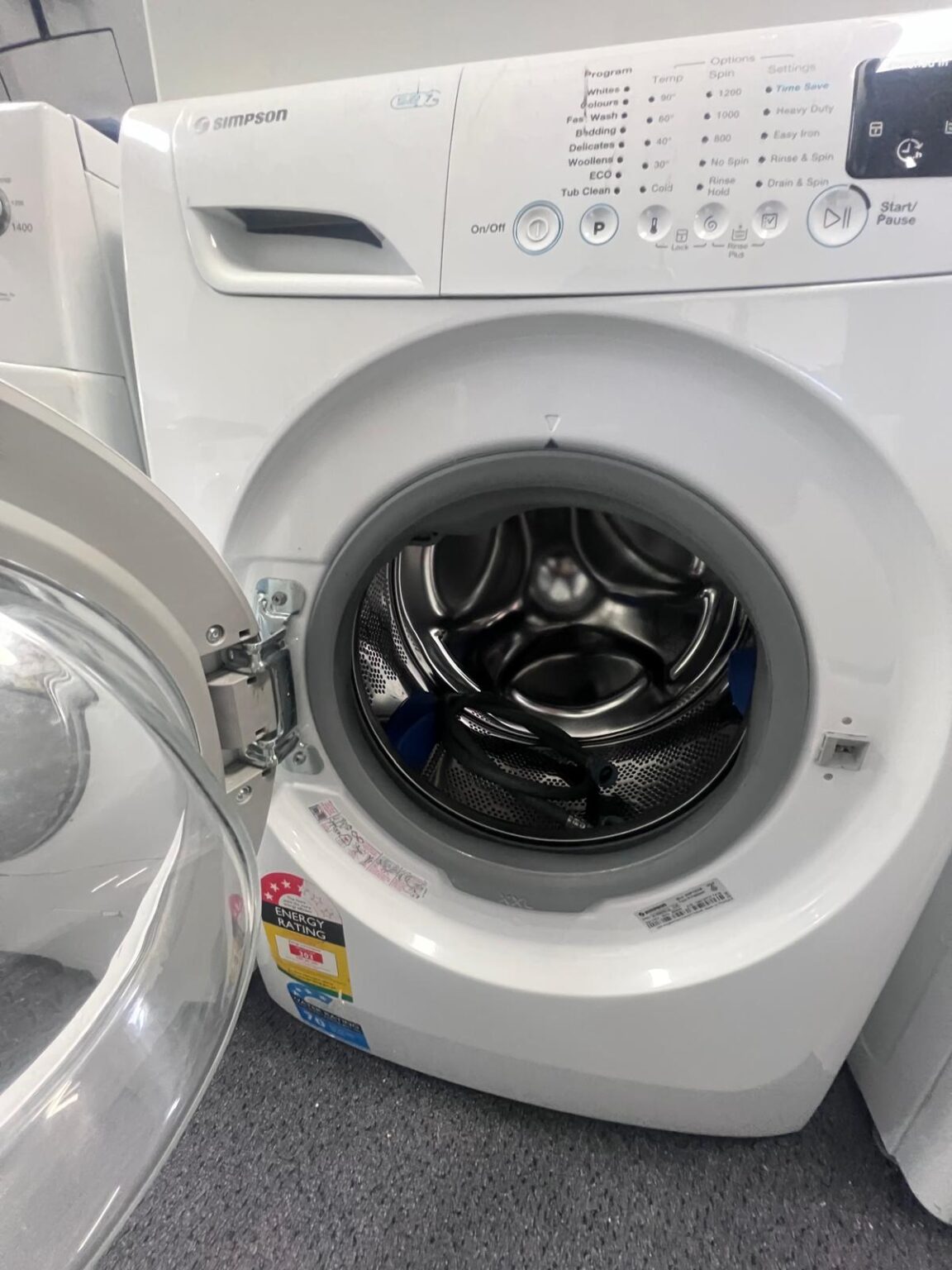 Simpson Ezi Sensor 7kg Front Load Washing Machine | AVI Electronics ...